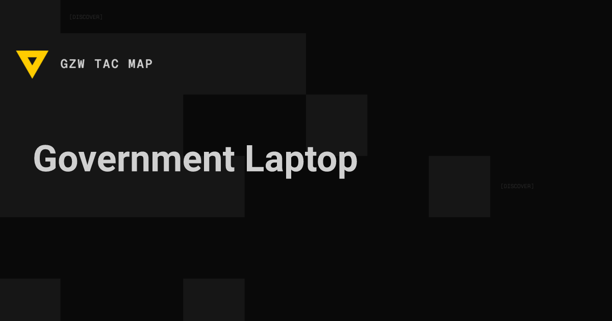 Government Laptop