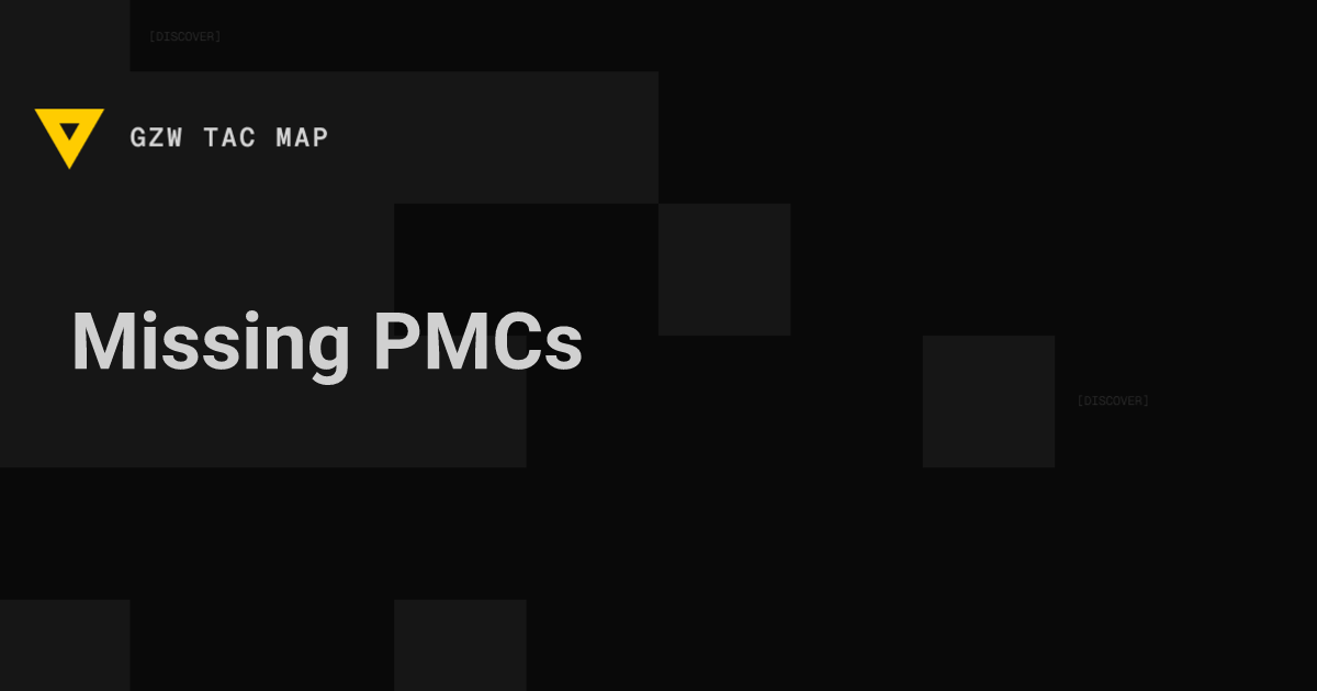 Missing PMCs