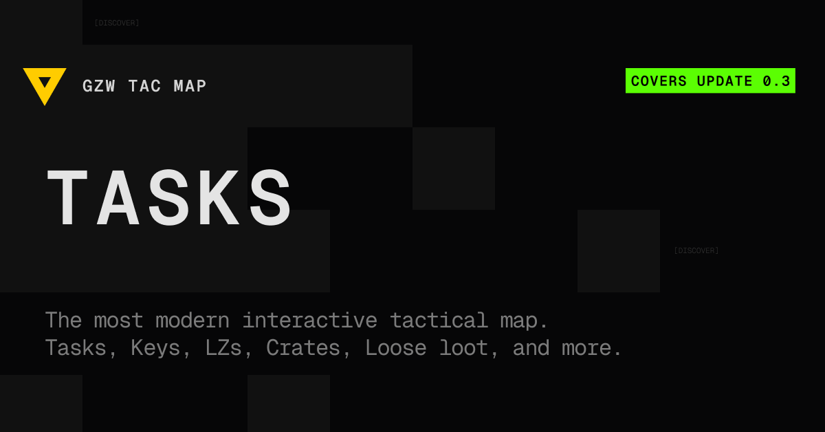 Gray Zone Warfare Tasks | GZW Tac Map